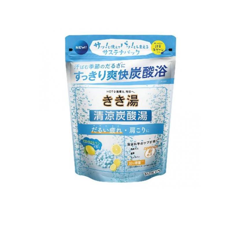 バスクリン きき湯 清涼炭酸湯 さわやかレモンの香り 360g (1個) : みんなのお薬バリュープライス - 通販 - Yahoo!ショッピング