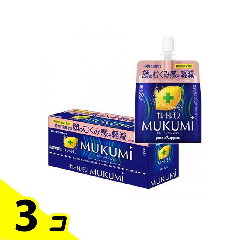 ポッカサッポロ キレートレモンMUKUMIゼリー 165g× 6袋入 3個セット : みんなのお薬バリュープライス - 通販 - Yahoo!ショッピング