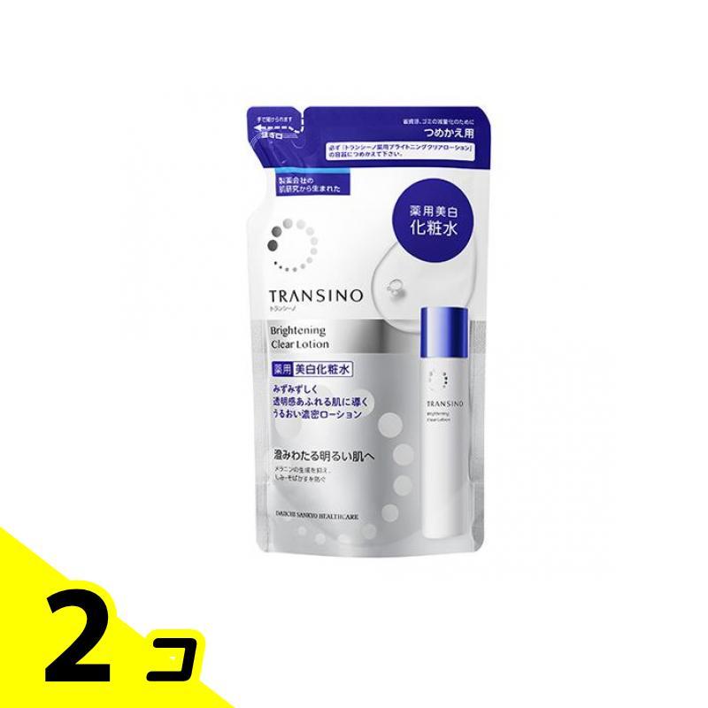 第一三共ヘルスケア トランシーノ 薬用ブライトニングクリアローション 140mL (つめかえ用) 2個セット : みんなのお薬バリュープライス - 通販 - Yahoo!ショッピング