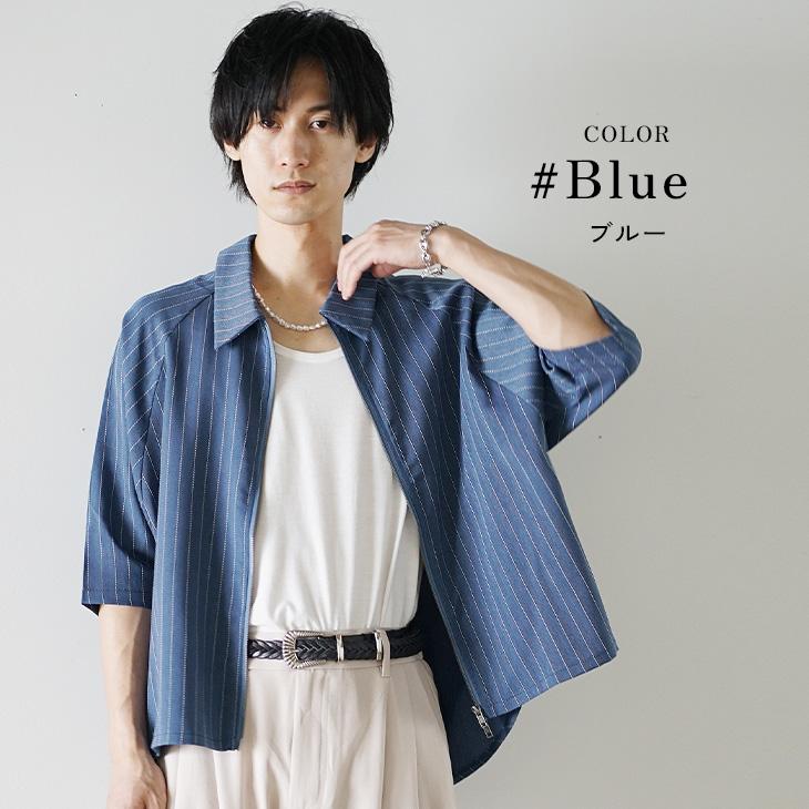 MinoriTY スイングトップ 半袖 メンズ スウィングトップ ショート丈 スポーティ 薄手 ダブルジップ オーバーサイズ マイノリティ minority : MinoriTY Yahoo ...