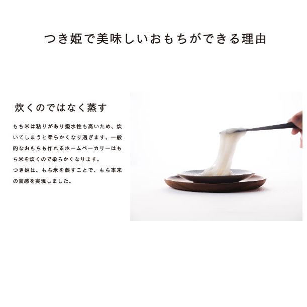 国産 餅つき機 小型 3合 つき姫 餅 もち 公式 リッチホワイト コンパクト レシピ付 卓上型 みのる産業 調理家電 送料無料 : みのるセレクション - 通販 - Yahoo!ショッピング