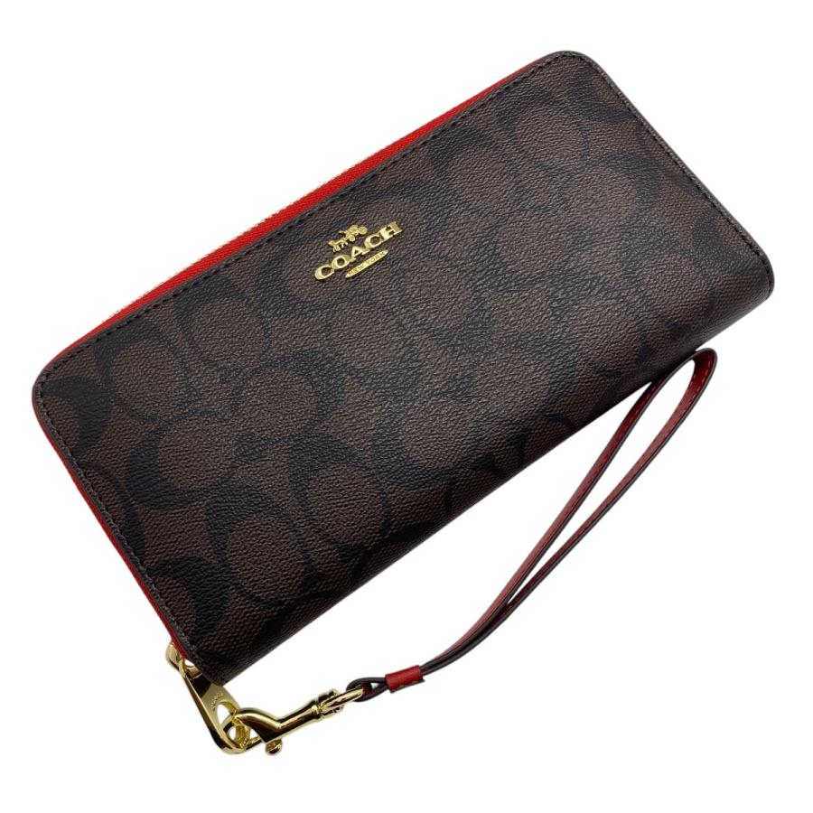 コーチ COACH 長財布 レディース シグネチャー ラウンドファスナー レッド系 C4452 ブランド アウトレット 店頭展示品 感謝セール : 0115ec3-50 : minoya ...