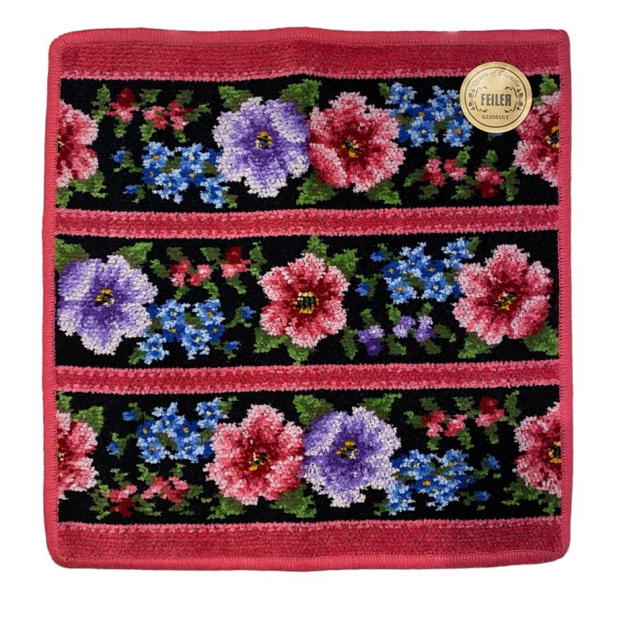feiler FEILER フェイラー タオルハンカチ 25cm 正規品 花柄 アデルフローリア ワイン色 限定品 : minoya - 通販 - Yahoo!ショッピング