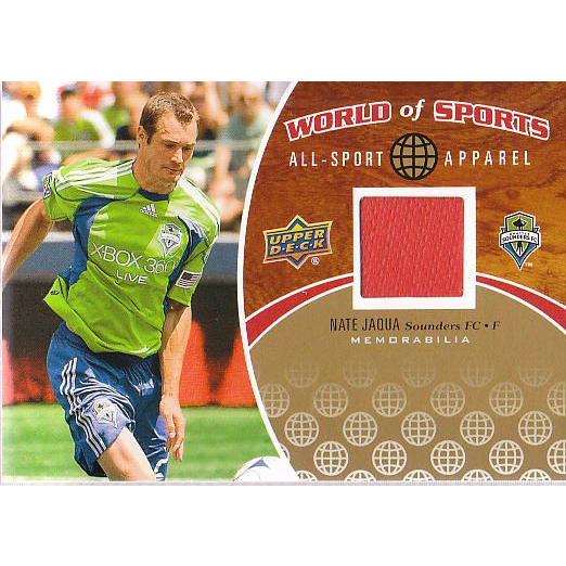 10 UD WORLD OF SPORTS NATE JAQUA ジャージカード : スポーツカードミント博多駅前店 - 通販 - Yahoo ...