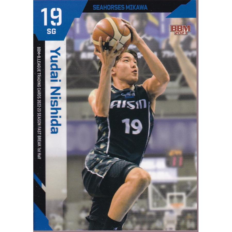 22-23BBM B.LEAGUE FAST BREAK 1st Half #048 西田優大 : スポーツカードミント博多駅前店 - 通販 - Yahoo!ショッピング