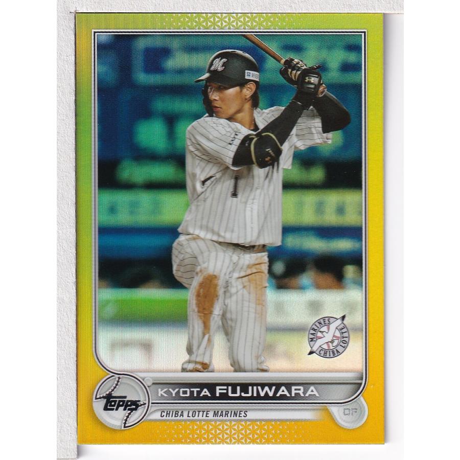 22 TOPPS NPB 藤原恭大 Gold Foil パラレル : スポーツカードミント博多駅前店 - 通販 - Yahoo!ショッピング