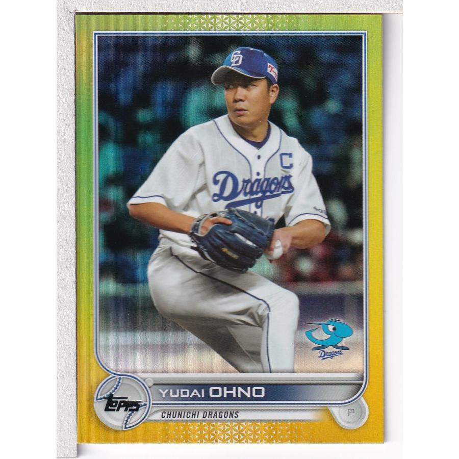 22 TOPPS NPB 大野雄大 Gold Foil パラレル : スポーツカードミント博多駅前店 - 通販 - Yahoo!ショッピング