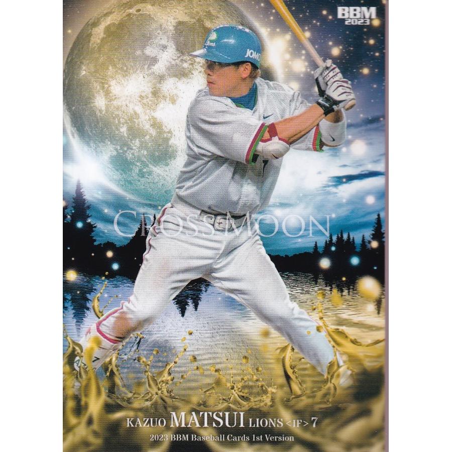23BBM 1stバージョン CM07 松井稼頭央 CROSS MOON : スポーツカードミント博多駅前店 - 通販 - Yahoo!ショッピング