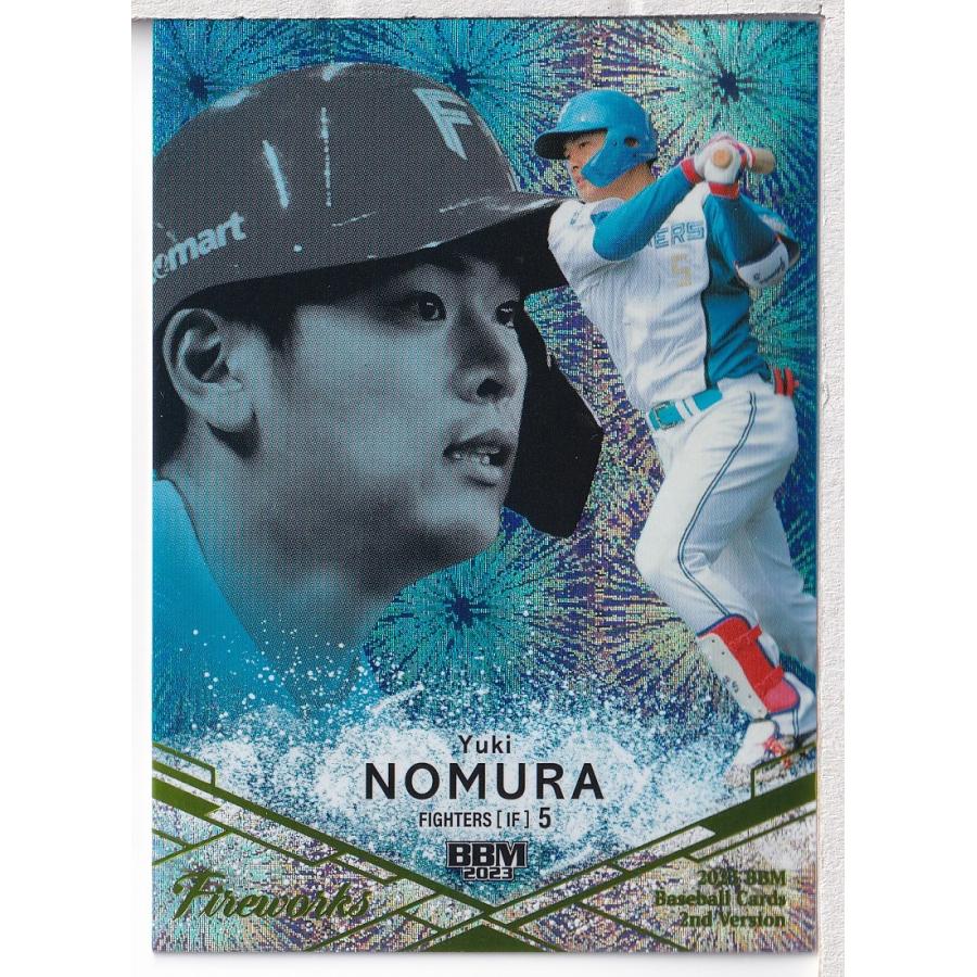 23BBM 2ndバージョン 野村佑希 Fireworks ライトグリーン箔パラレル 200枚限定 : スポーツカードミント博多駅前店 - 通販 - Yahoo!ショッピング
