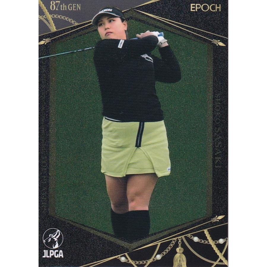 23EPOCH JLPGA 女子ゴルフ Top Players #37 ささきしょうこ : スポーツカードミント博多駅前店 - 通販 - Yahoo!ショッピング