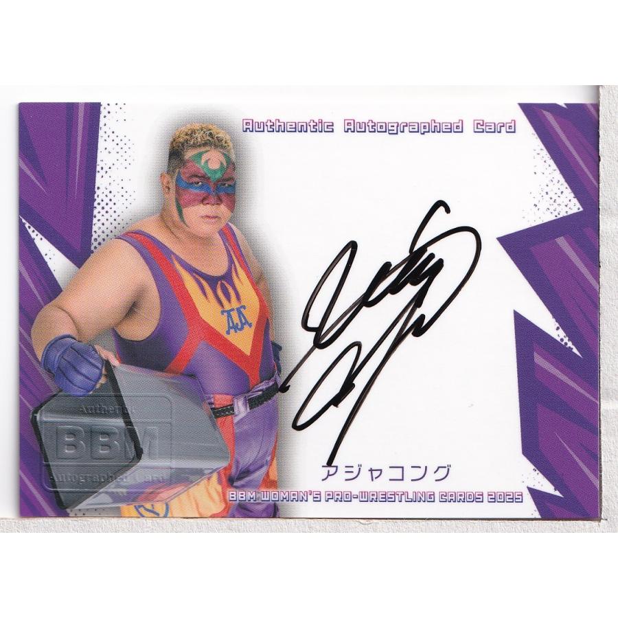 25BBM 女子プロレスカード アジャコング 直筆サインカード 97枚限定 : スポーツカードミント博多駅前店 - 通販 - Yahoo!ショッピング