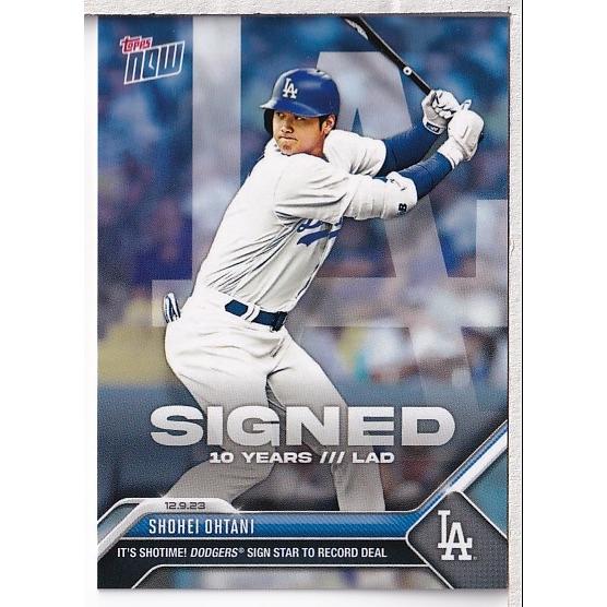 大谷翔平 2023 TOPPS NOW OS-21 ドジャース入団 : ohtani-23now-os21 : スポーツカードミント博多駅前店 - 通販 - Yahoo!ショッピング