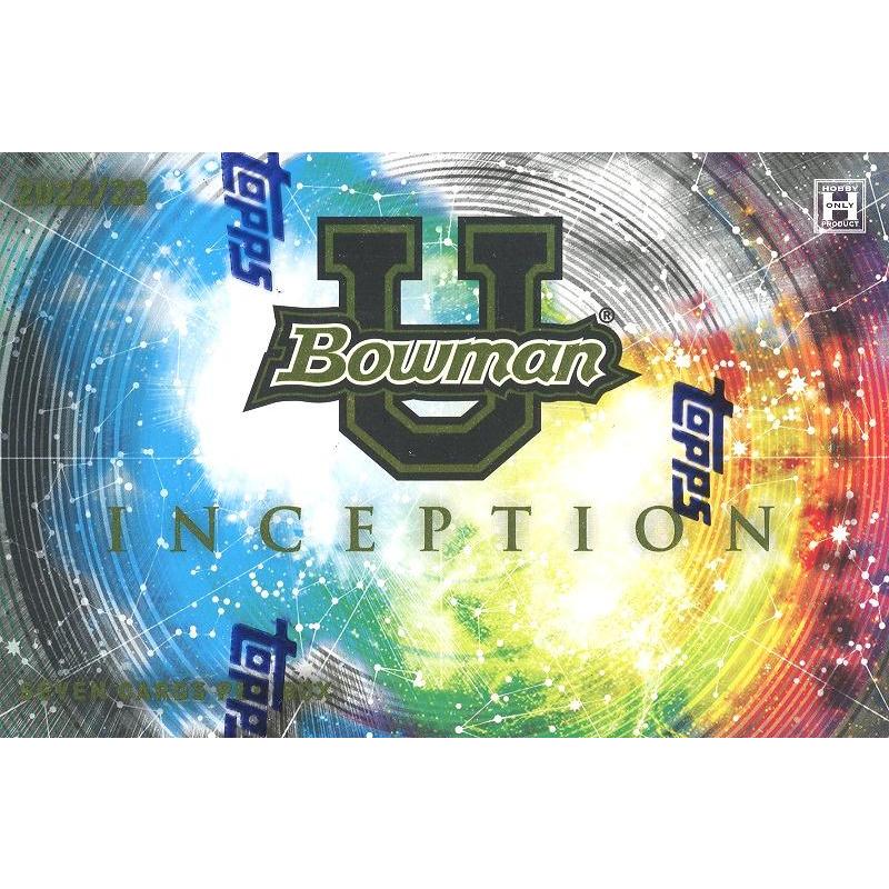 2022-23 BOWMAN UNIVERSITY INCEPTION HOBBY(大学マルチスポーツ) : カードショップMINT - 通販 ...