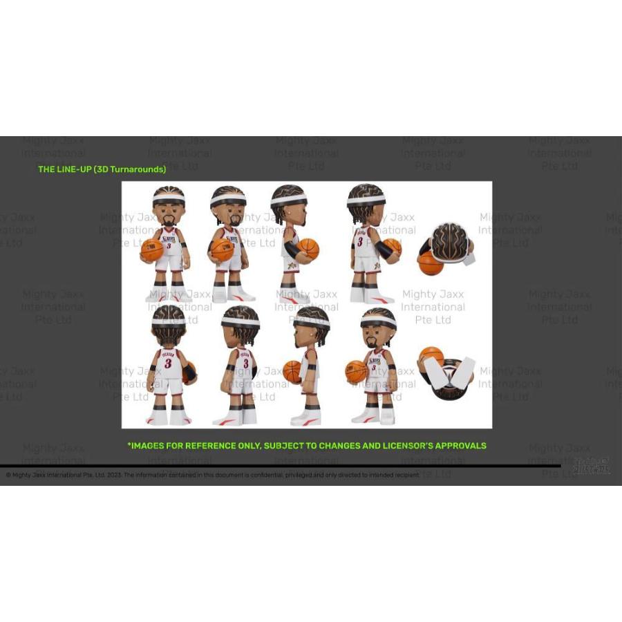 MIGHTY JAXX ALLSTARS NBA 2023 FIGURE -ALLEN IVERSON アレン・アイバーソン フィギュア ...