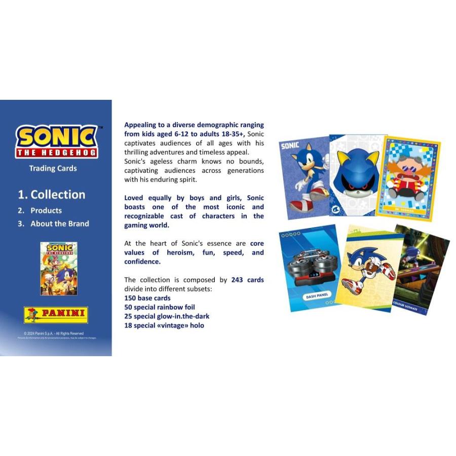 2024 PANINI SONIC THE HEDGEHOG STARTER PACK : カードショップMINT - 通販 - Yahoo ...