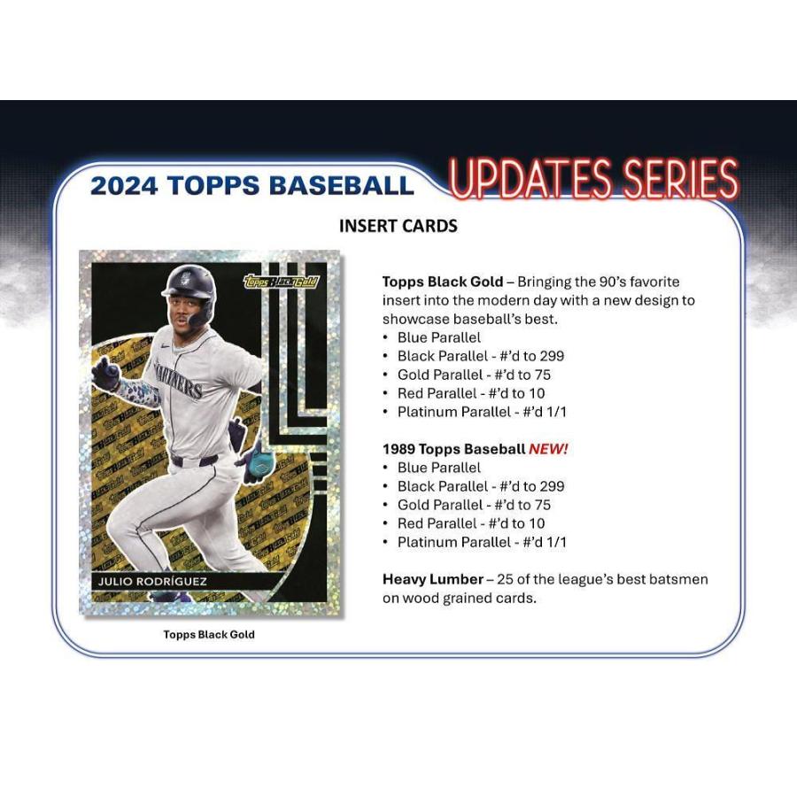 MLB 2024 TOPPS UPDATE SERIES JUMBO : 10031842 : カードショップMINT - 通販 - Yahoo!ショッピング