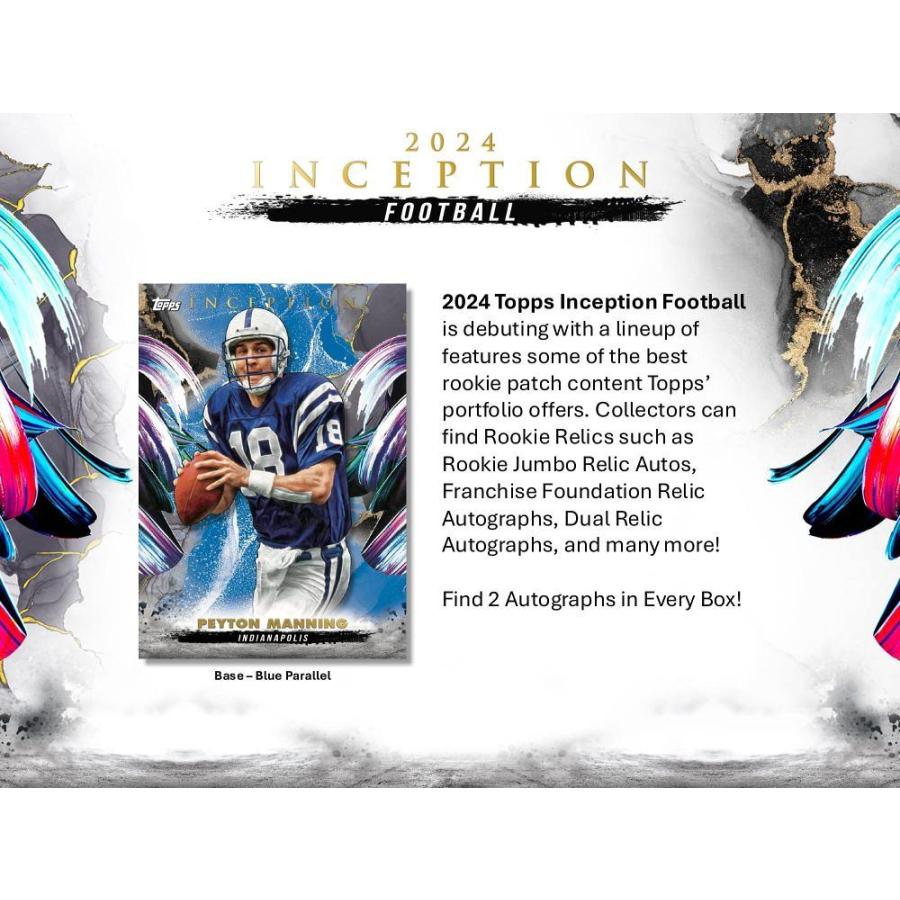 NFL 2024 TOPPS INCEPTION HOBBY : カードショップMINT - 通販 - Yahoo!ショッピング