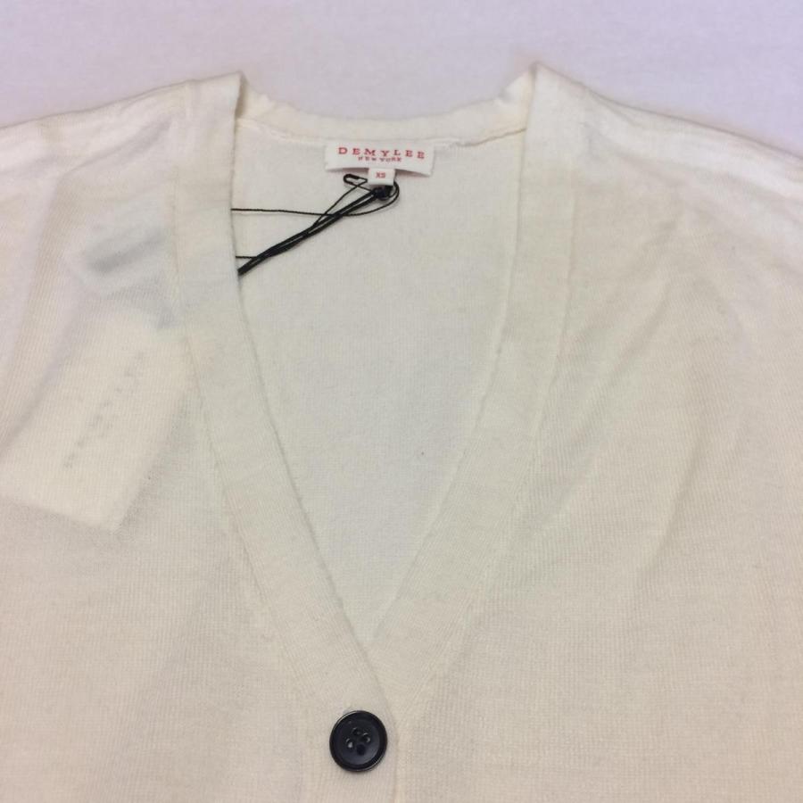 DEMYLEE 【新品】デミリー(DEMYLEE) カーディガン XS 白 /01329 : miraclebox Yahoo!shopping店 - 通販 - Yahoo!ショッピング