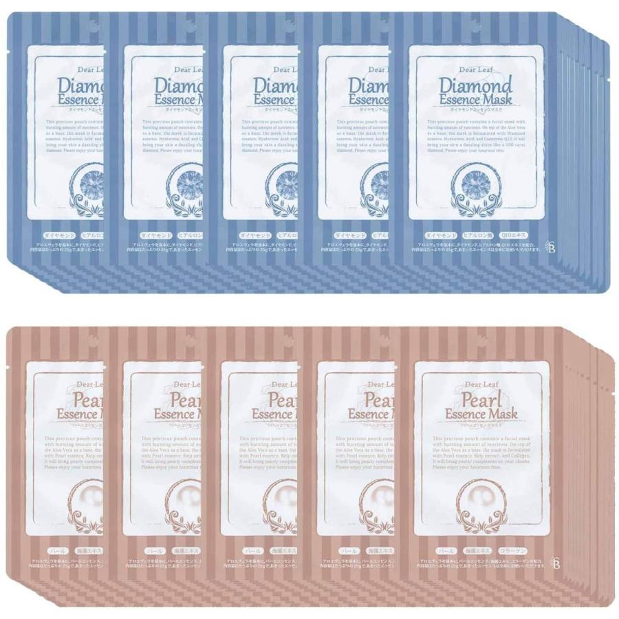 エッセンスマスク ディアリーフ 100枚 (パール＆ダイヤモンド) : 未来プロダクツ - 通販 - Yahoo!ショッピング