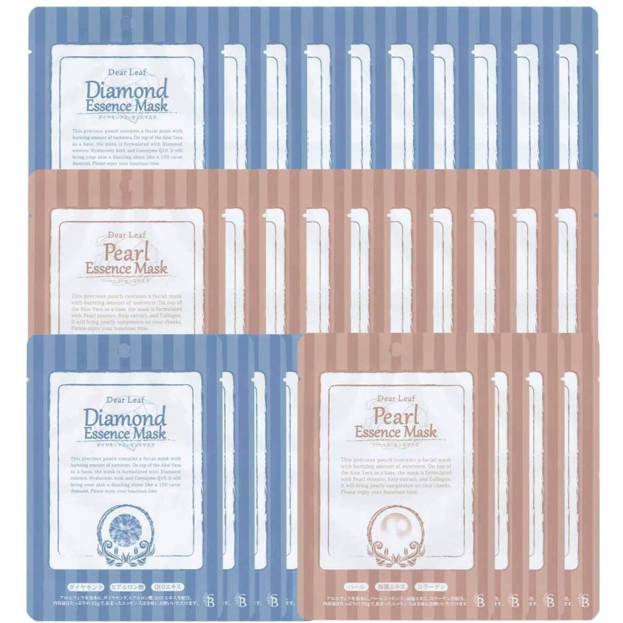 エッセンスマスク ディアリーフ 28枚 (パール＆ダイヤモンド) : 未来プロダクツ - 通販 - Yahoo!ショッピング