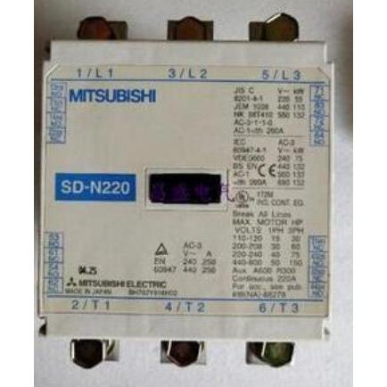 新品★MITSUBISHI 三菱 SD-N220 DC24V 非可逆式電磁接触器 保証付き : a124 : 未来ストア - 通販 - Yahoo!ショッピング