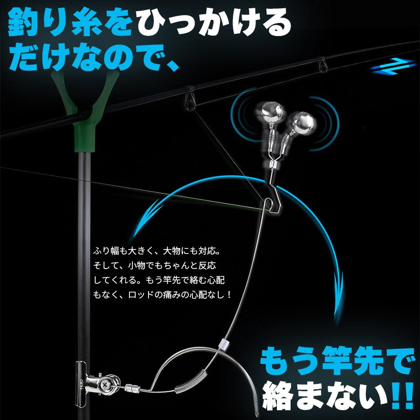 釣り 鈴 3個セット バイトアラーム 高感度 ヒットセンサー 釣りアラーム アタリ 絡まない ベル 置き竿 用 夜釣り 魚 フィッシング : 未来ネットワーク - 通販 - Yahoo!ショッピング