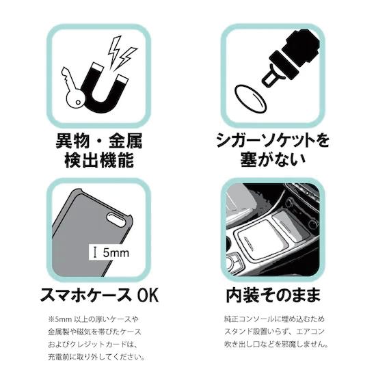 【アルトポルテ】 メルセデス ベンツ Bクラス(W246) ワイヤレスチャージャー E2CHARGE Type02 : 未来志向 - 通販 - Yahoo!ショッピング