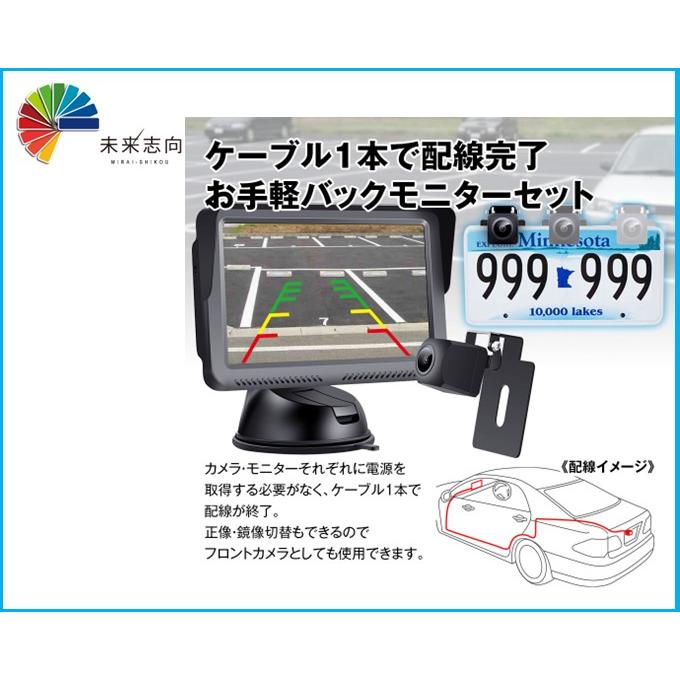 MAXWIN マックスウイン 5インチバックモニターセット TK502 : 未来志向 - 通販 - Yahoo!ショッピング