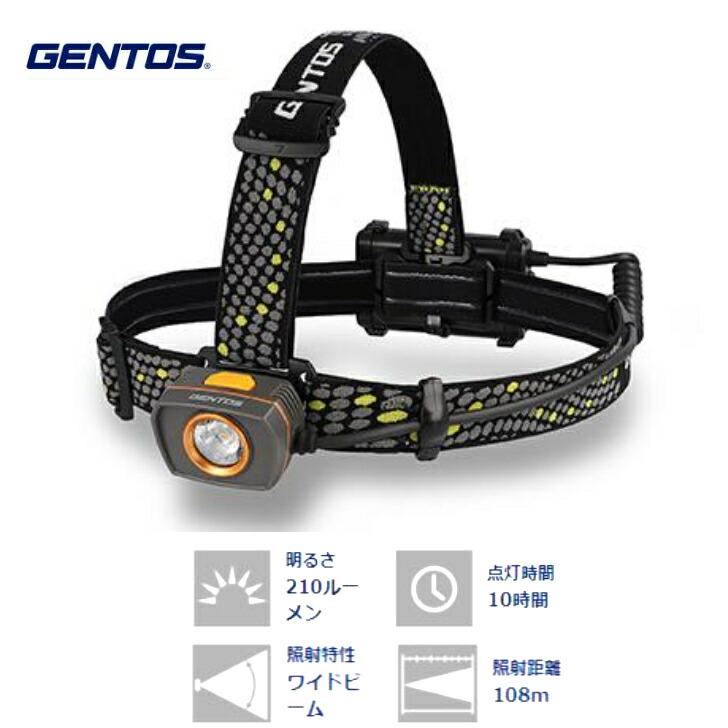 ヘッドライト ジェントス ライト ワイド 明るい 懐中電灯 アウトドア キャンプ 肝試し 防災 電池 LED : sadjg4950654043969 : ミライズリンク - 通販 ...