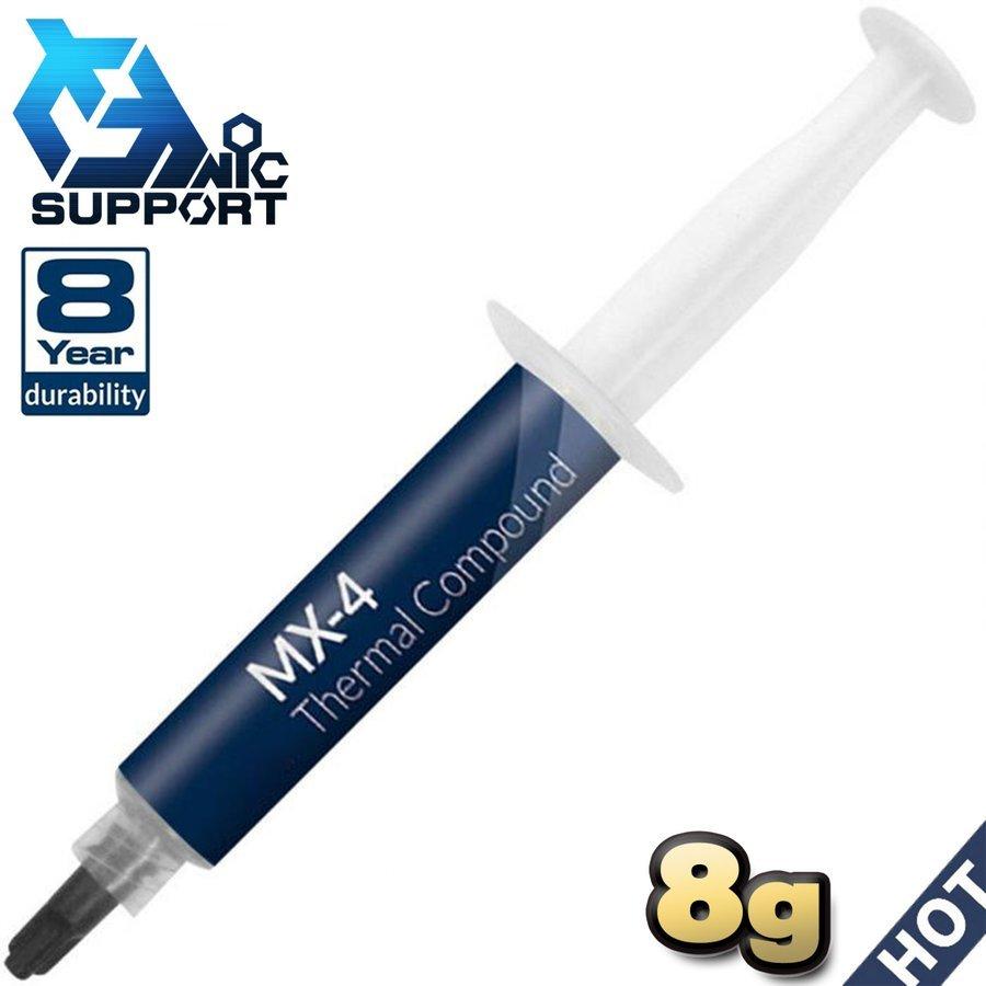 超高品質 ARCTICブランド Arctic MX-4 CPUグリス 8.5W/mK 絶縁タイプ 熱伝導グリス (8g)x1本 箱無し ...