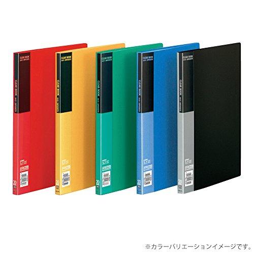 コクヨ ファイル クリヤーブック ベーシック A4 20ポケット 青 ラ-B20B : AIポチ - 通販 - Yahoo!ショッピング