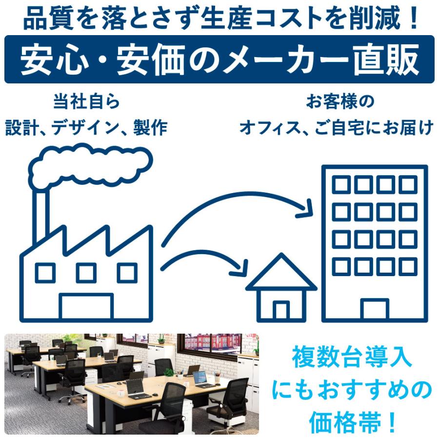 家具のAKIRA オフィス家具専門店 オフィスチェア 肘 跳ね上げ式 人間工学 高さ94cm〜103cm 幅59.5cm 奥行53.5cm ブラック OC-110-BKBK : 家具の ...
