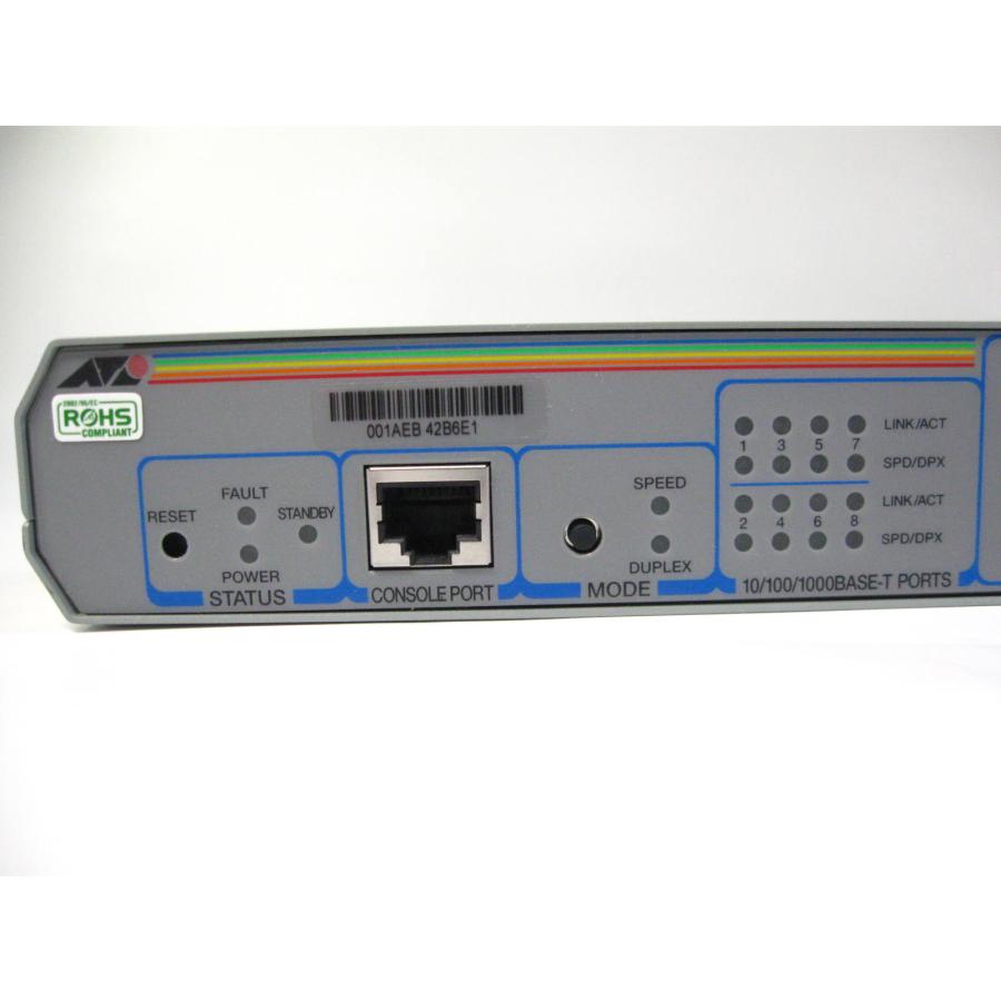 Allied Telesis CentreCOM GS908M V2 9ポート ギガビットスイッチ 中古 アライドテレシス : ミサオネットワーク・ストア店 - 通販 - Yahoo!ショッピング