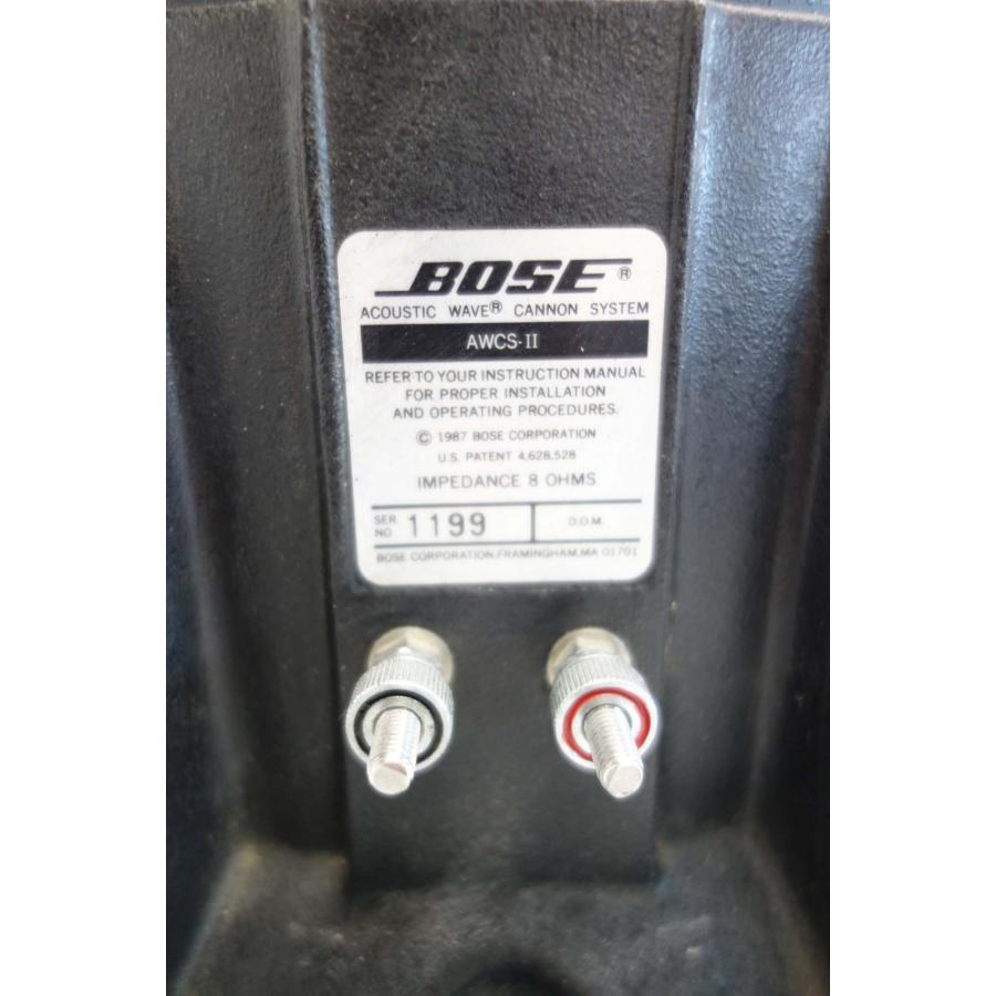 BOSE ◎BOSE ウーファー ACOUSTIC WAVE CANNON SYSTEM AWCS-II BOSE ◎BOSE ウーファー ACOUSTIC WAVE CANNON SYSTEM AWCS-II