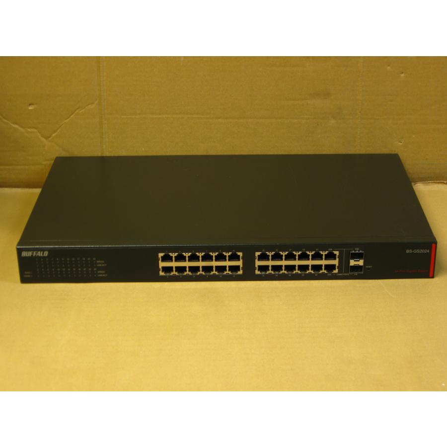 BUFFALO BS-GS2024 24ポート レイヤー2 Giga スマートスイッチ 中古 バッファロー ギガビット : ミサオネットワーク・ストア店 - 通販 - Yahoo!ショッピング