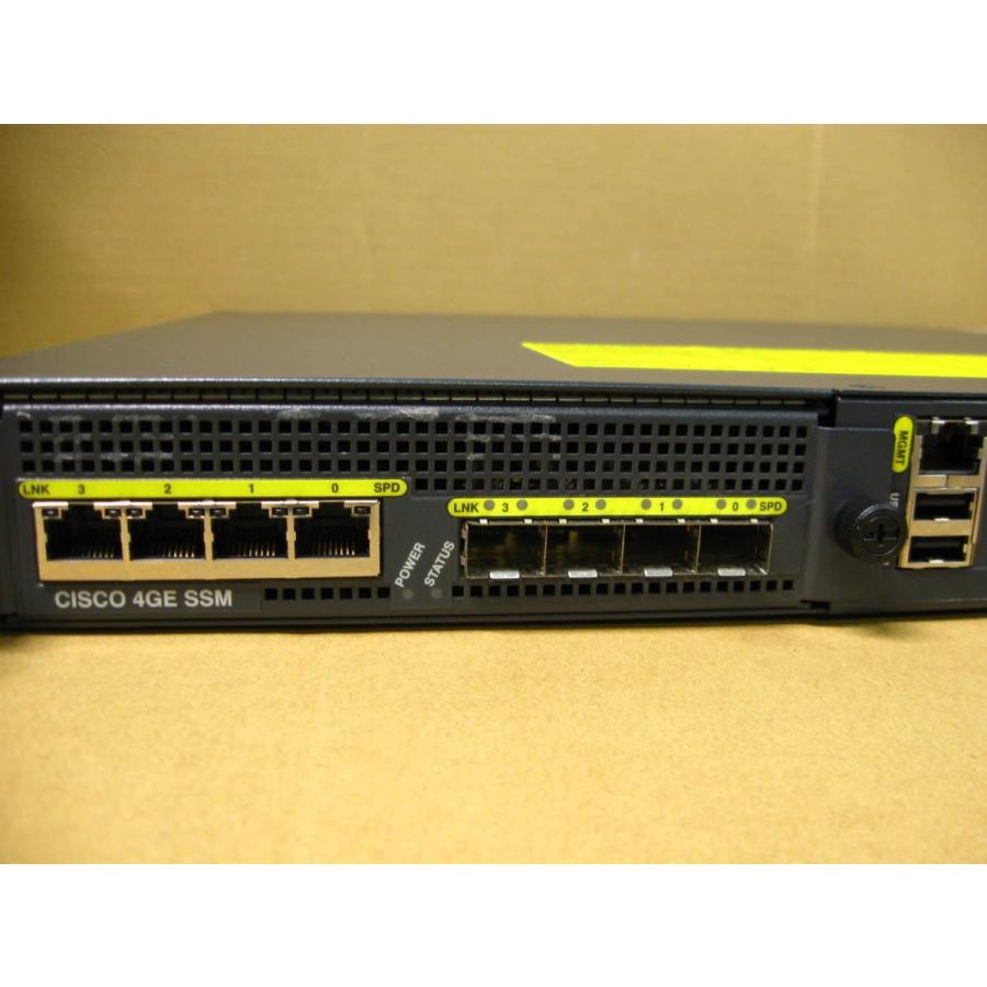 Cisco ASA5540 適応型セキュリティ アプライアンス ファイアウォール 7.2(4) 4GE SSM 中古 : ミサオネットワーク ...