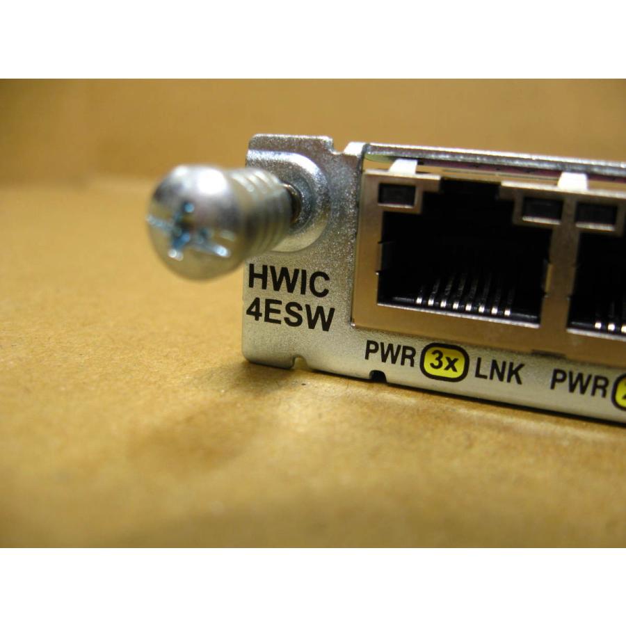Cisco HWIC-4ESW 10/100 4ポート ルータモジュール 拡張カード 中古 : ミサオネットワーク・ストア店 - 通販 ...