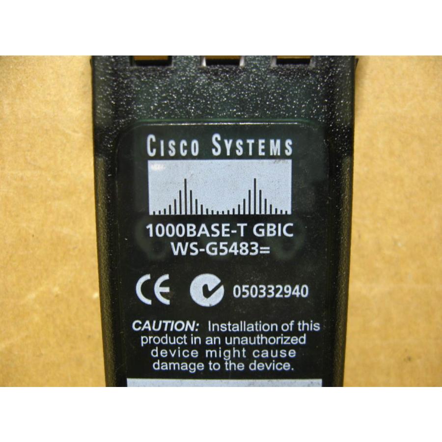 CISCO WS-G5483 1000BASE-T GBICモジュール RJ-45 中古 : ミサオネットワーク・ストア店 - 通販 ...