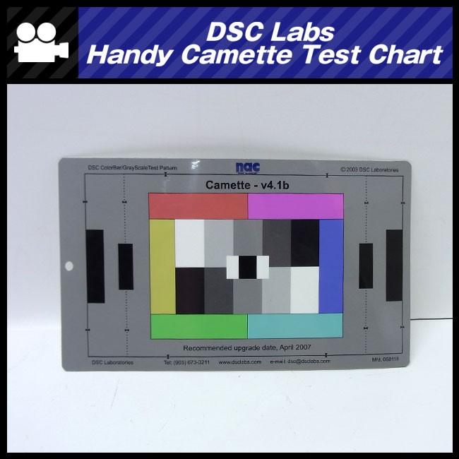 ★DSC Laboratories・ Camette Pocket CamAlign Color Ch/テストパターン/カラーチャート[02 ...