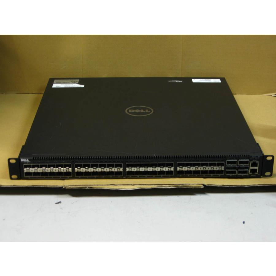 DELL Force10 S4810P-AC 48ポート 10GbE SFP+/4ポート 40G QSFP+ スイッチ 中古 CN ...