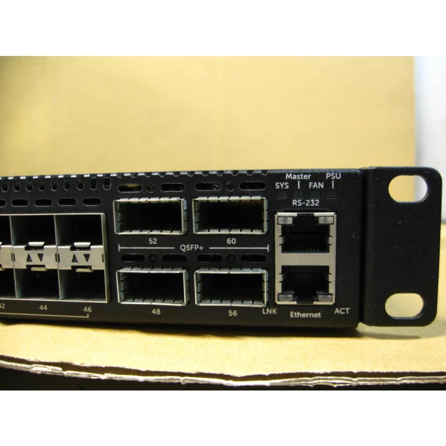 DELL Force10 S4810P-AC 48ポート 10GbE SFP+/4ポート 40G QSFP+ スイッチ 中古 CN ...