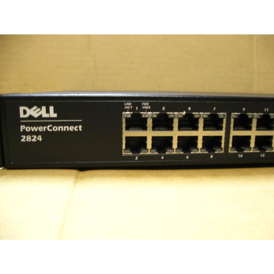 DELL PowerConnect 2824 24ポート ギガビットスイッチ 中古 デル : ミサオネットワーク・ストア店 - 通販 ...