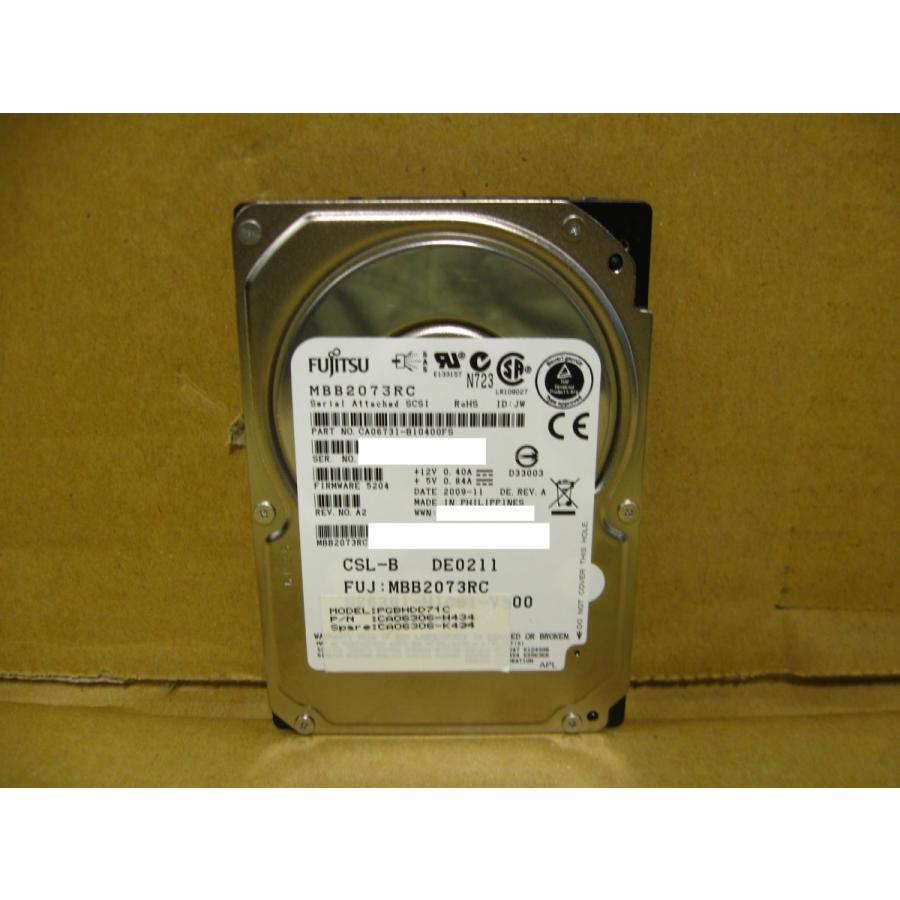 FUJITSU MBB2073RC 73GB SAS 10000rpm 2.5型 中古 富士通 PGBHDD71C : ミサオネットワーク ...