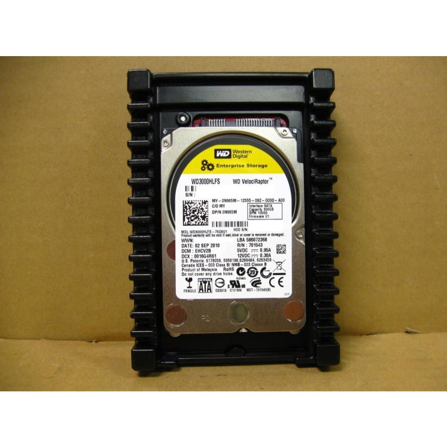Western Digital WD3000HLFS-75G6U1 300GB 10krpm SATA 3.5型 VelociRaptor ...