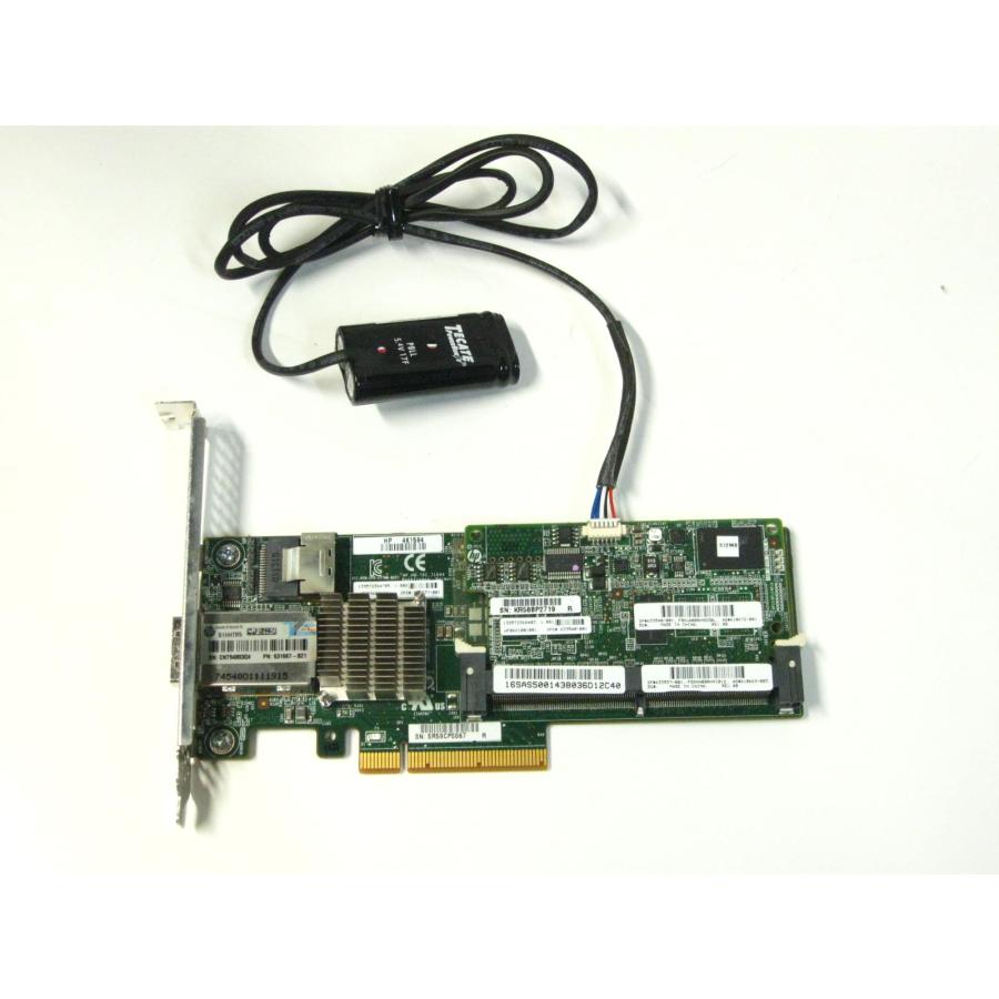 HP 631667-B21 Smart Array P222 SAS/RAIDコントローラ 633540-001 512MB FBWC PCI ...