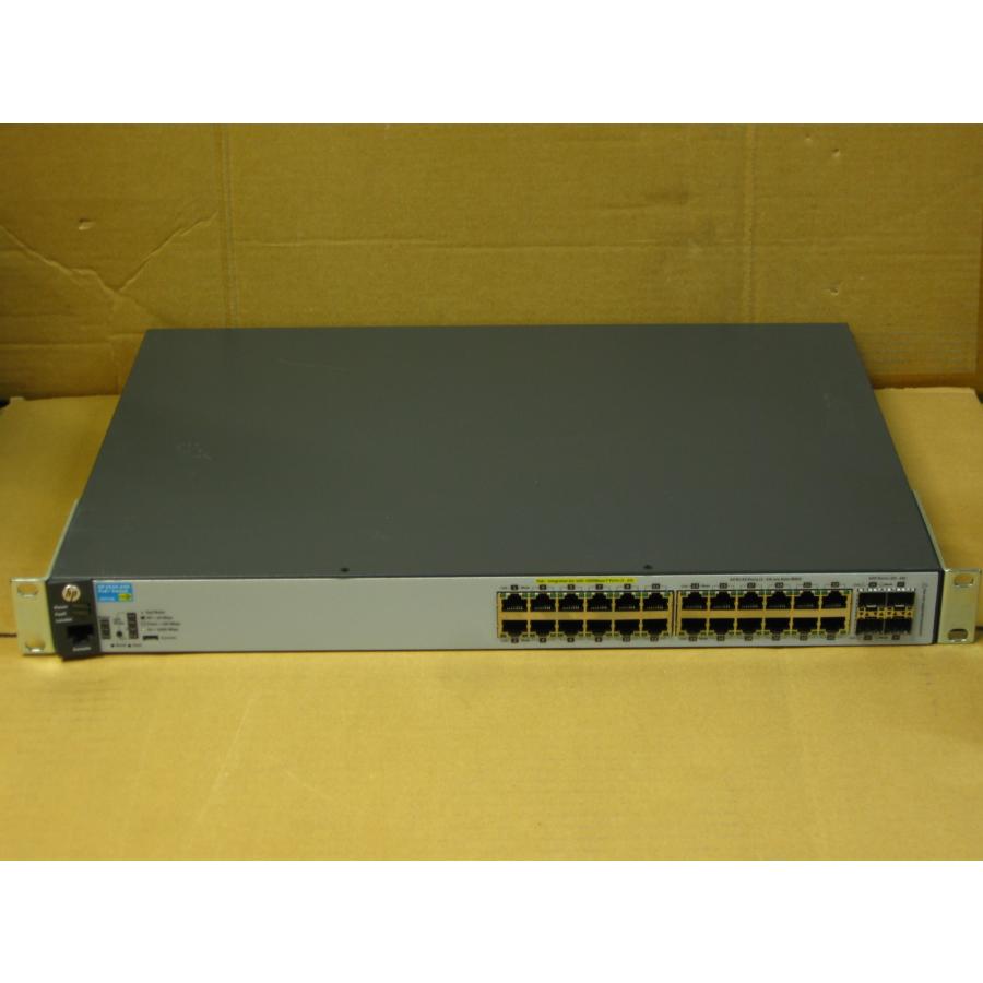 HP Aruba 2530 スイッチシリーズ 2530-24G-PoE+ J9773A スイッチ 中古 ギガビット 24ポート RJ-45 4 ...