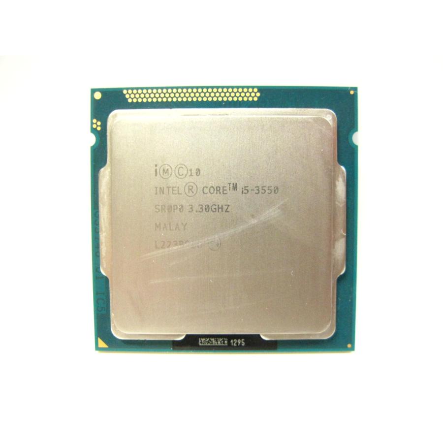Intel Core i5-3550 3.30GHz SR0P0 4コア 6M 5GT/s 77W LGA1155 中古 インテル ...