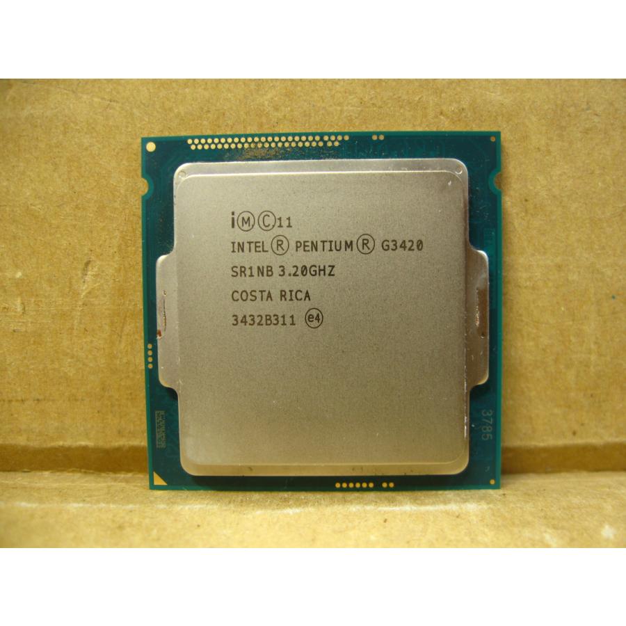 Intel Pentium G3420 3.20GHz SR1NB 3M 5GT/s 53W LGA1150 中古 インテル : ミサオ ...