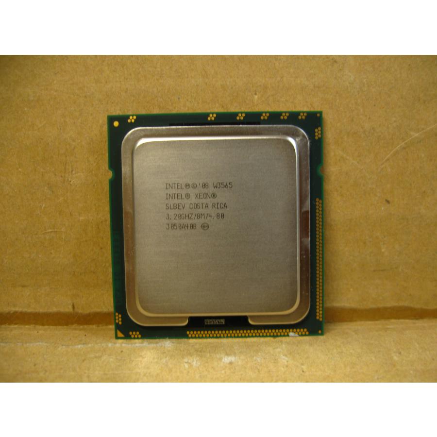 Intel Xeon W3565 3.20GHz SLBEV 4コア 8M 4.80GT/s 130W LGA1366 中古 インテル ...