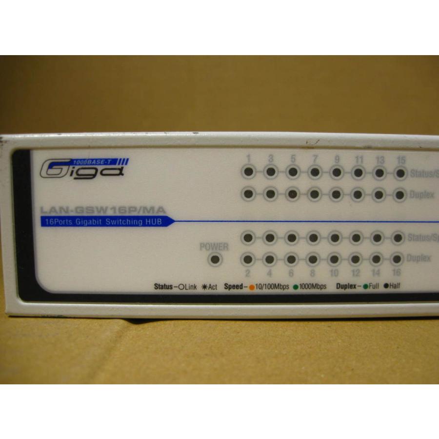 Logitec LAN-GSW16P/MA 16ポート ギガビットスイッチ 中古 ロジテック : logiteclangsw16pma : ミサオネットワーク・ストア店 - 通販 ...